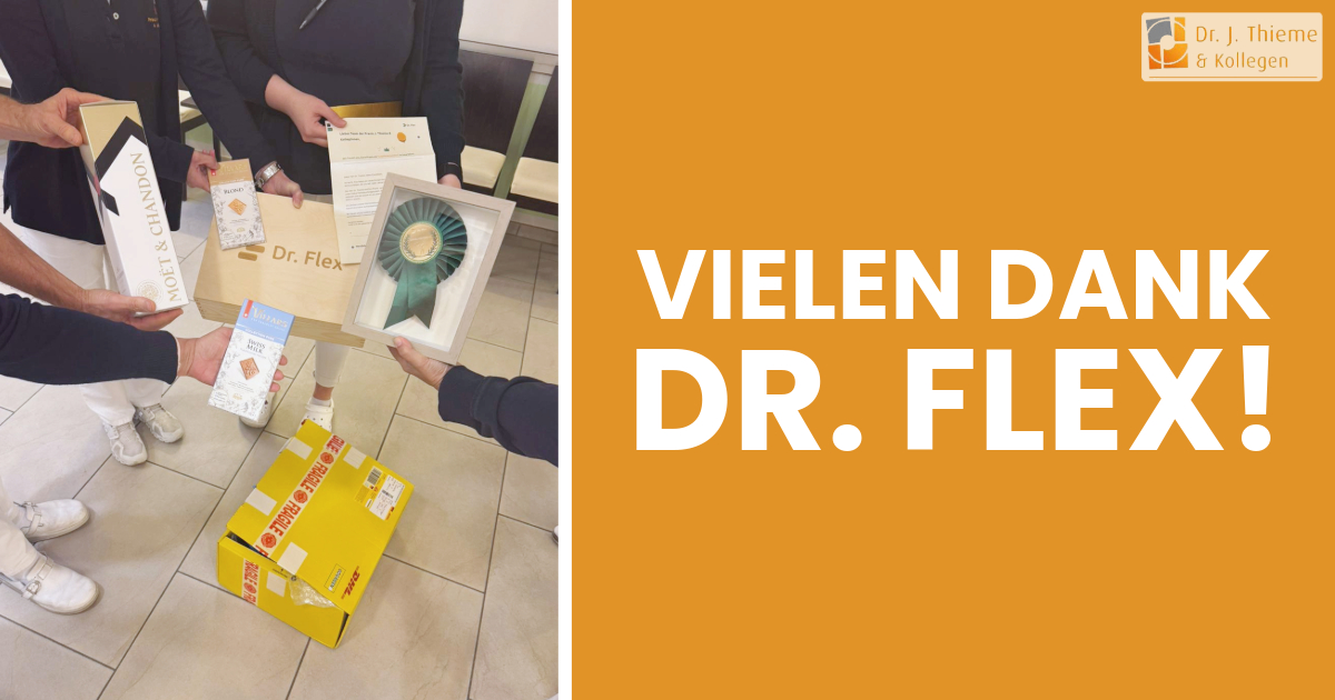 Ein Geschenkpaket von Dr. Flex! - Praxis Dr. Thieme